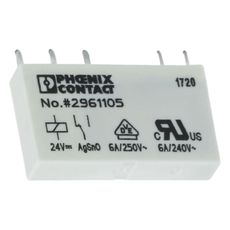 phoenix plug-in miniature power relay; rel-mr-24dc/21 – koeedmro