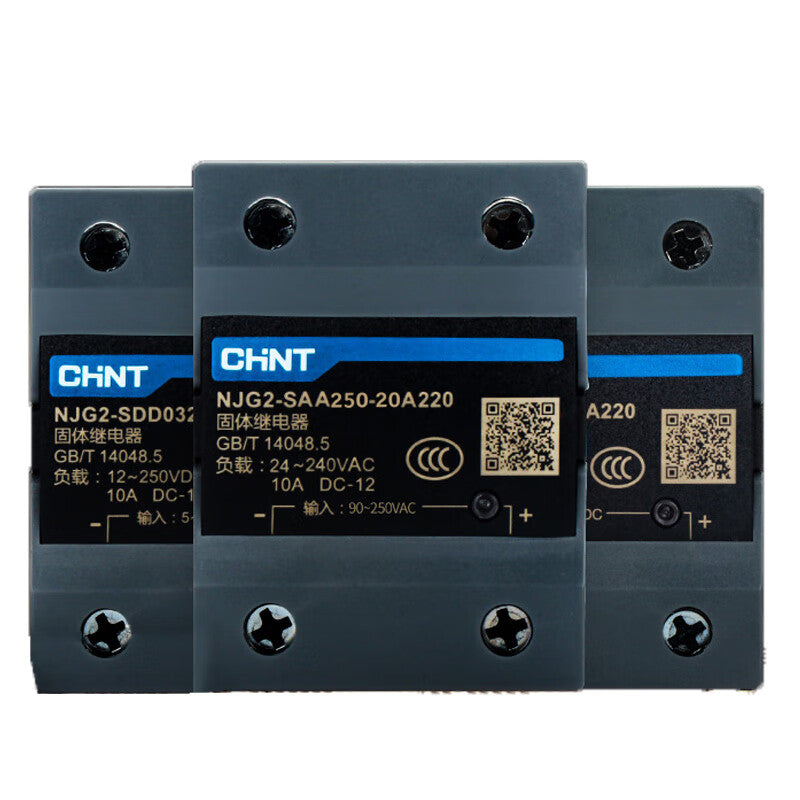 chint small solid state relay single-phase dc control ac solid state ...