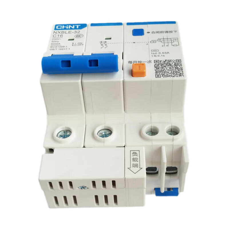 chint residual current operated circuit breaker; nxble-32 2p c16 30ma 6ka – koeedmro