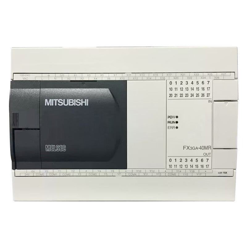 mitsubishi electric micro programmable controller, basic unit; fx3ga ...