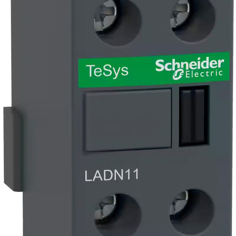 schneider electric tesys contactor auxiliary contact module, 1no+1nc ...