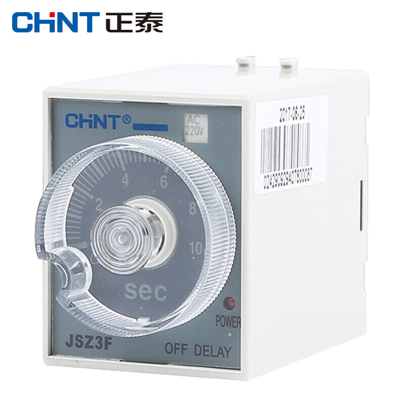 chint (chnt) jsz3a-a-ac380v-czf08a-dlqdg-10cm time timing relay (with ...