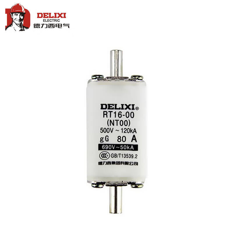 delixi electric knife type contact fuse fuse body; rt16-00 body 80a ...